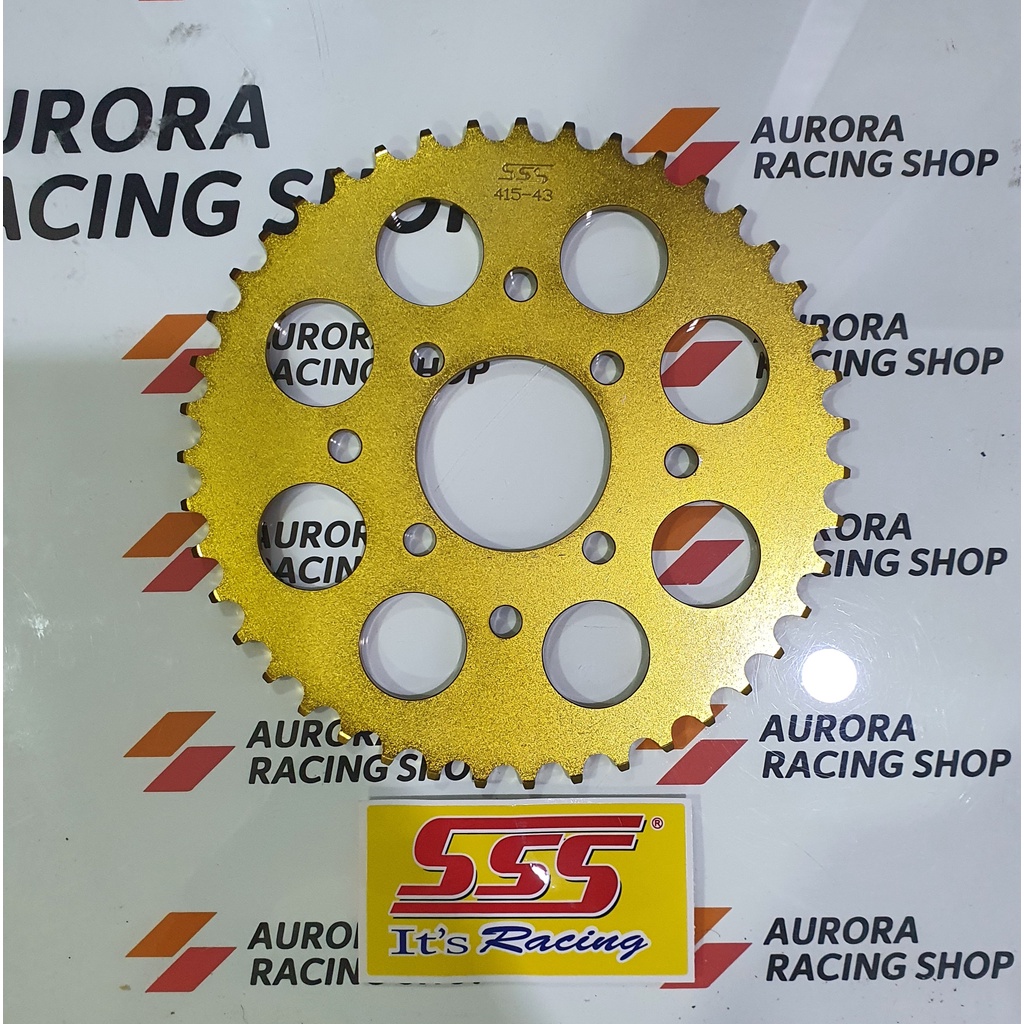 Jual GEAR BELAKANG SSS 415 STEEL GOLD SATRIA FU OLD / NEW / INJEKSI ...