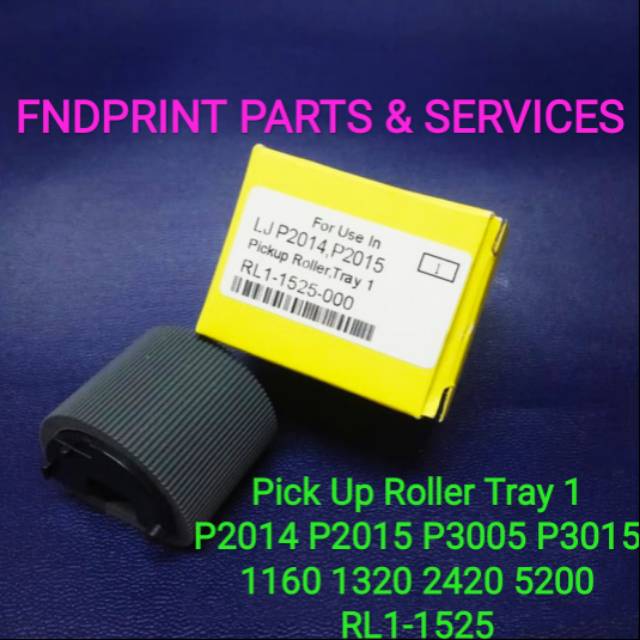 Jual Pick Up Roller Tray 1 HP LJ P2014 P2015 P3005 P3015 1160 1320 2420 ...