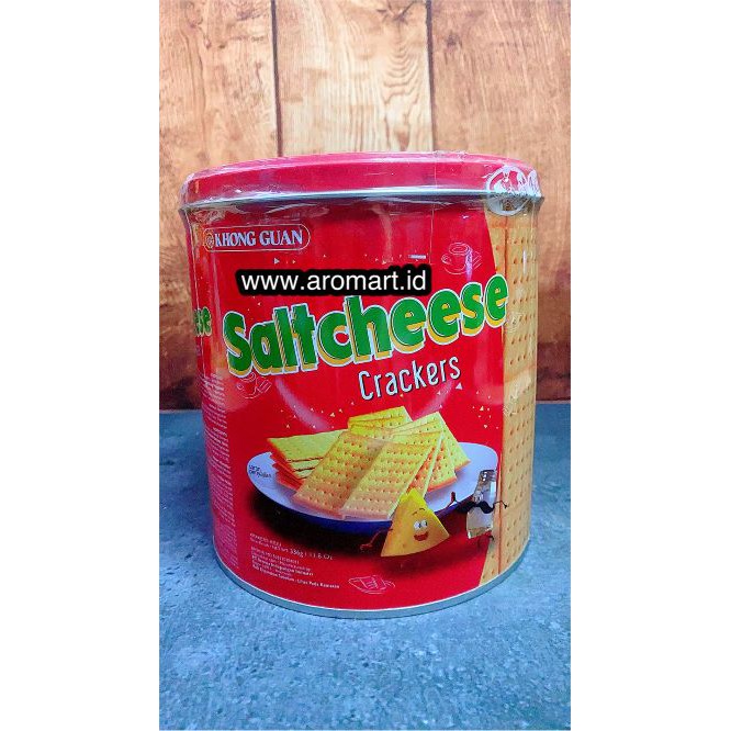 Jual Khong Guan Salt Cheese Crackers - 336g | Shopee Indonesia