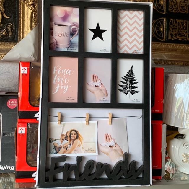 Jual Bingkai foto minimalist frame foto keluarga frame foto hitam ...