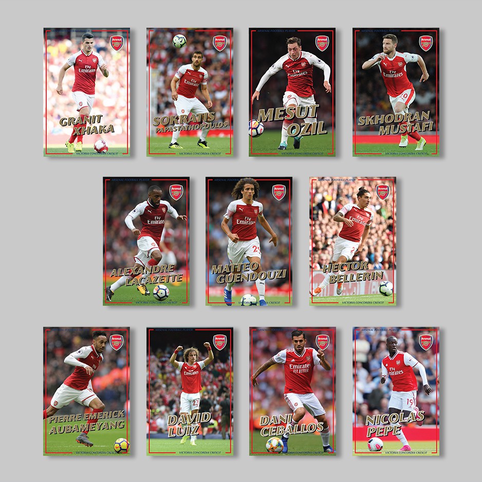 Jual Dekorasi Poster Klub Bola Terlengkap / Poster Bola - Arsenal ...