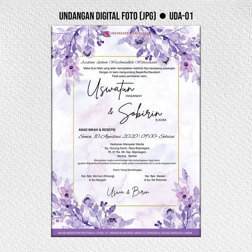 Jual Undangan Digital Foto (.Jpg) Part 1 | Shopee Indonesia