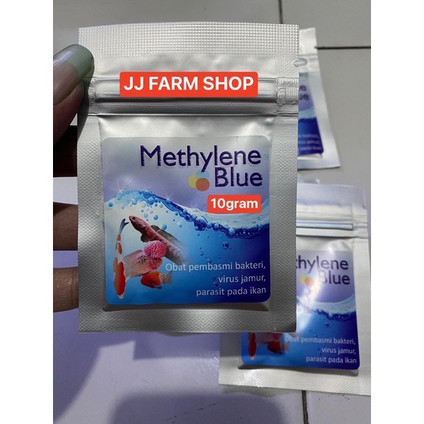 Jual METHYLENE BLUE 10gram obat biru ikan hias methaline methyline ...
