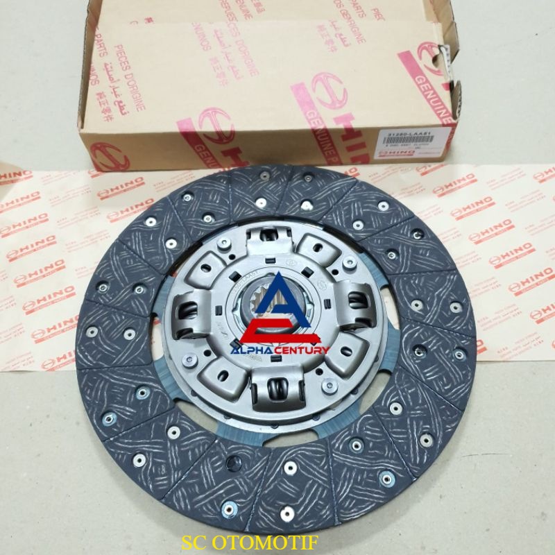 Jual KAMPAS KOPLING CLUTH DISC HINO DUTRO HT125 HT 125 HT130 HT 130 ...