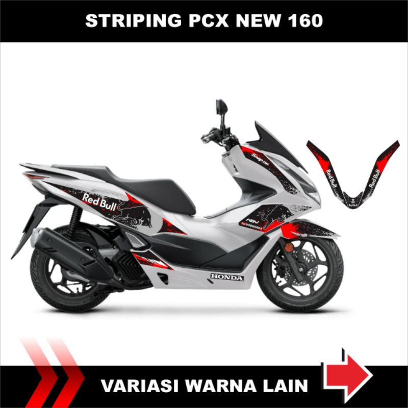 Jual STRIPING STICKER HONDA PCX 160 CC - STIKER LIST VARIASI PCX BARU ...