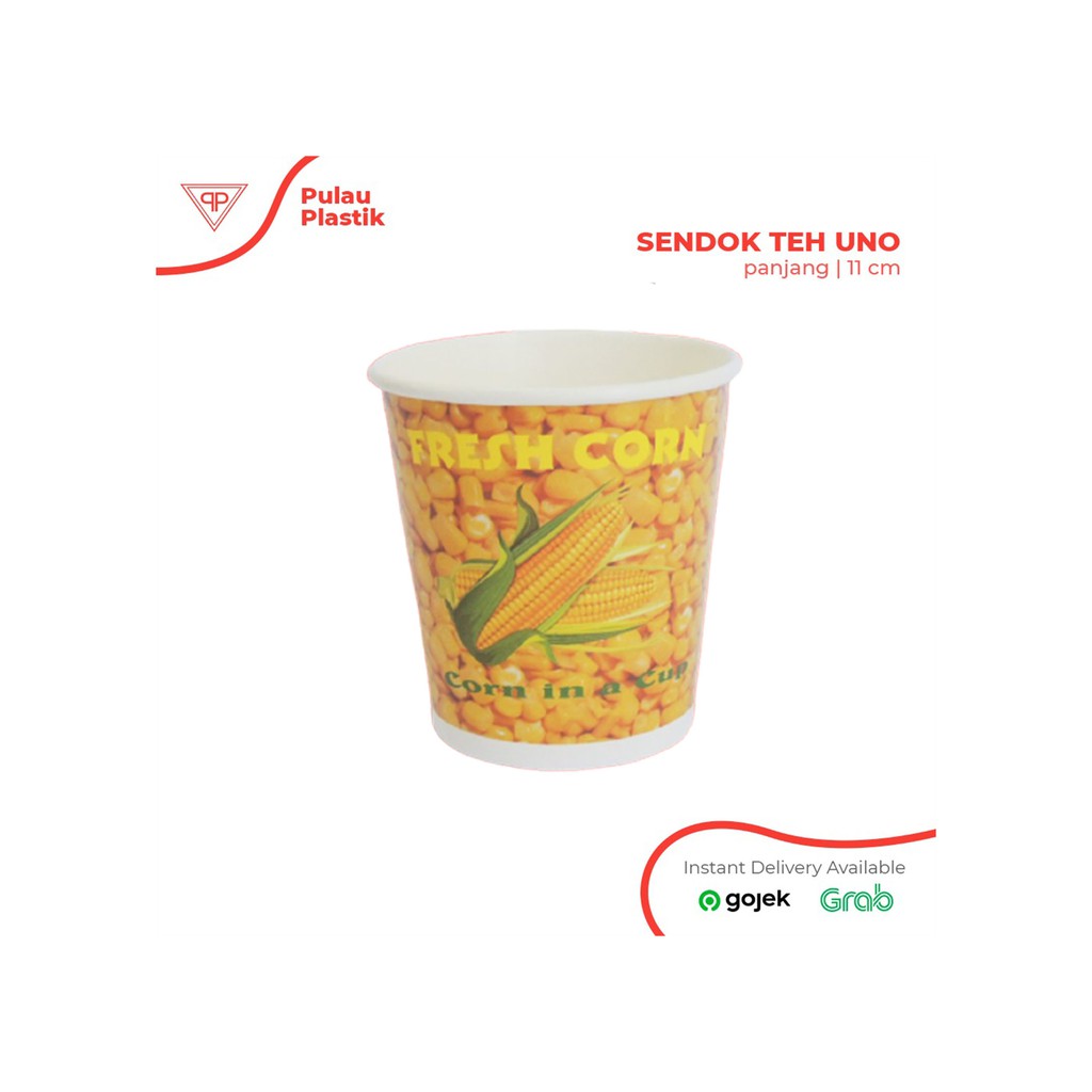 Jual Paper Cup 6,5 oz / Gelas Jasuke / Gelas Kertas Motif Jagung / Isi 50pcs | Shopee Indonesia