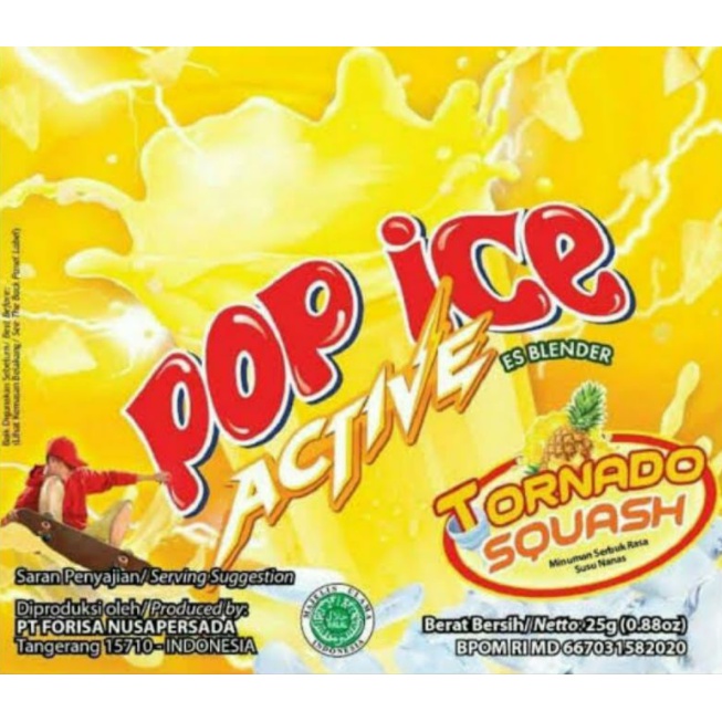 Jual MINUMAN POP ICE 25 GRAM TERLENGKAP SACHET ES BLENDER ECERAN ALL ...