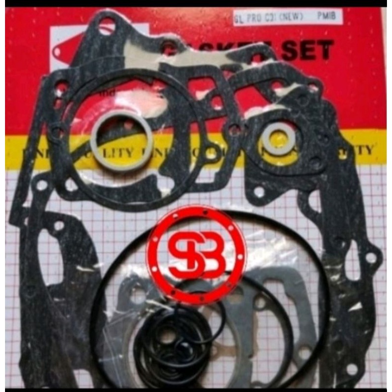 Jual GASKET Full set Honda GL MAX PRO CDI Black engine ORIGINAL ...