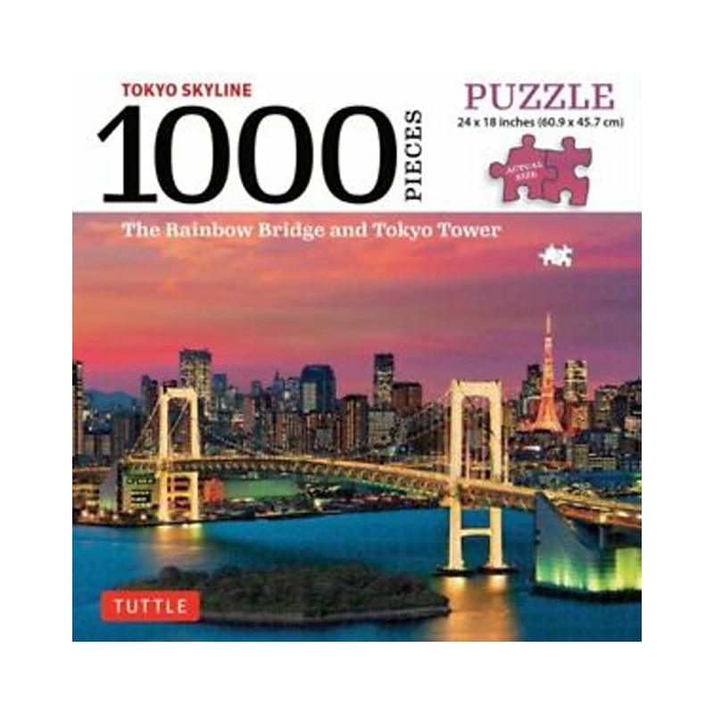Jual Tokyo Skyline Jigsaw Puzzle : 1000 pieces - 9780804853378 - Buku ...