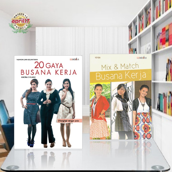 Jual BUKU 20 GAYA BUSANA KERJA - MIX & MATCH BUSANA KERJA | Shopee ...