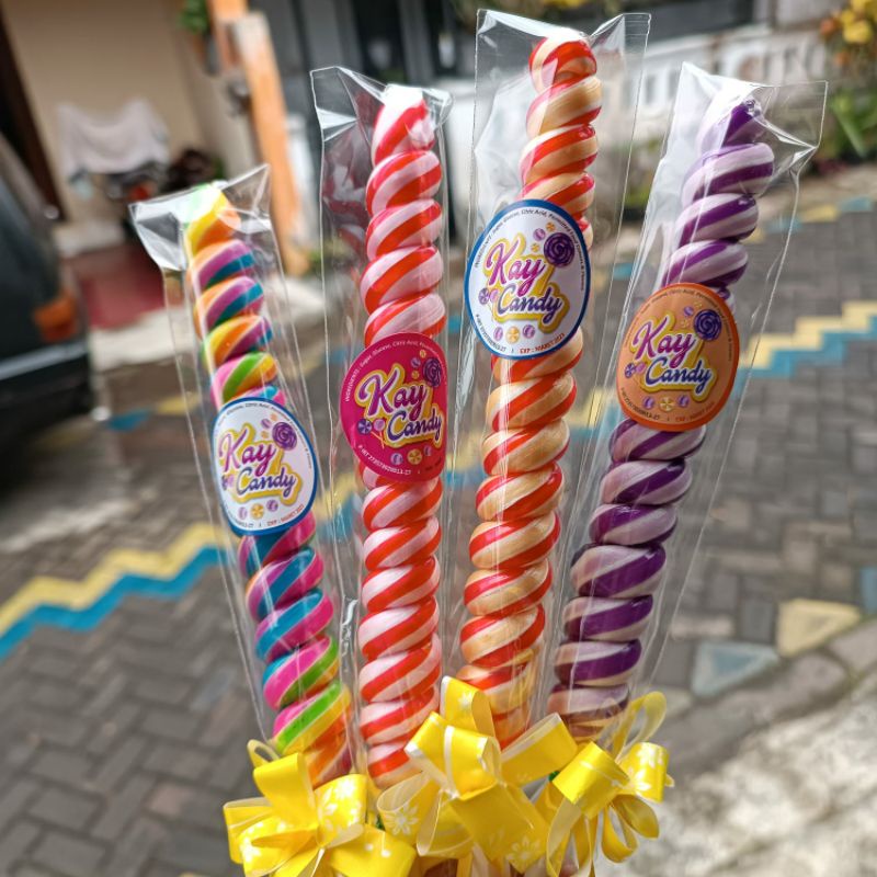 Jual Permen Lolipop 7 cm Spiral (Isi 50pcs) | Shopee Indonesia