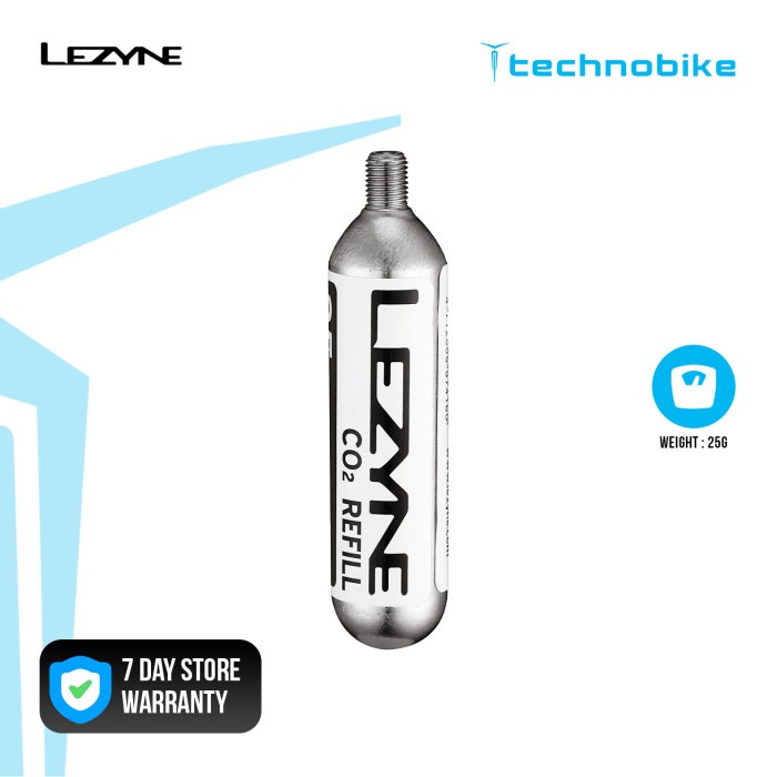 Jual Co2 Lezyne 25G Refill - Pompa CO2 Ban Sepeda MTB | Shopee Indonesia