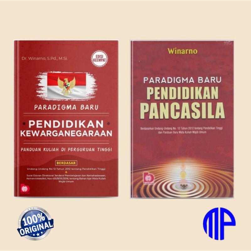 Jual Original Paket Buku Paradigma Baru Pendidikan Pancasila dan ...