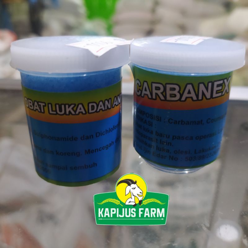 Jual Carbanex Salep Kudis Koreng Kambing Sapi Ayam Manjur | Shopee ...