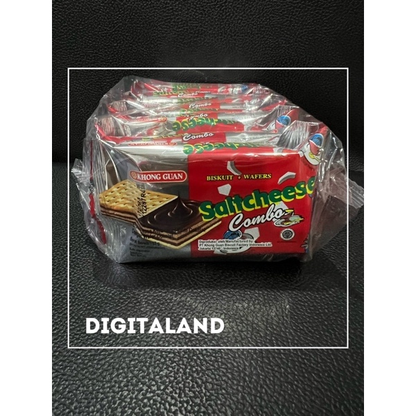 Jual Saltcheese Combo Snack Sekolah Biskuit Wafers Khong Guan 17g isi ...