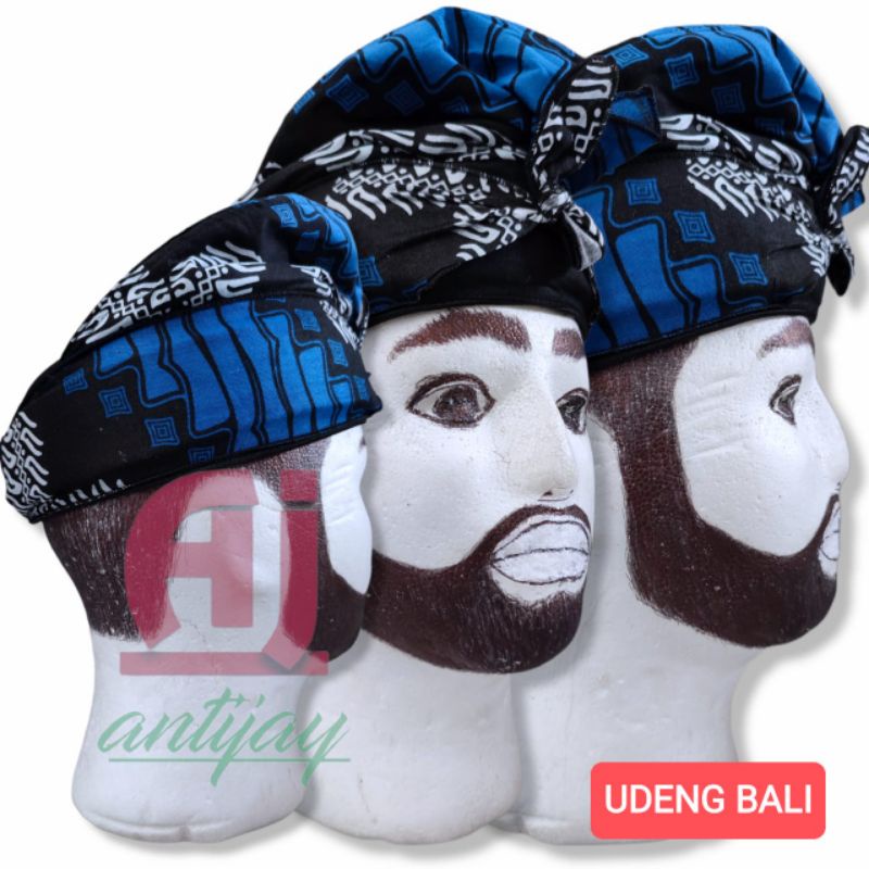Jual Udeng bali jadi topi khas adat pakaian tradisional aksesoris ...