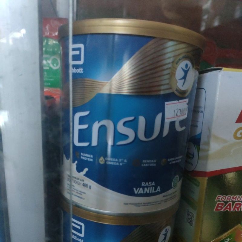 Jual ENSURE VANILA & COKLAT 150g, 400g, 850g, PROMO!!! | Shopee Indonesia