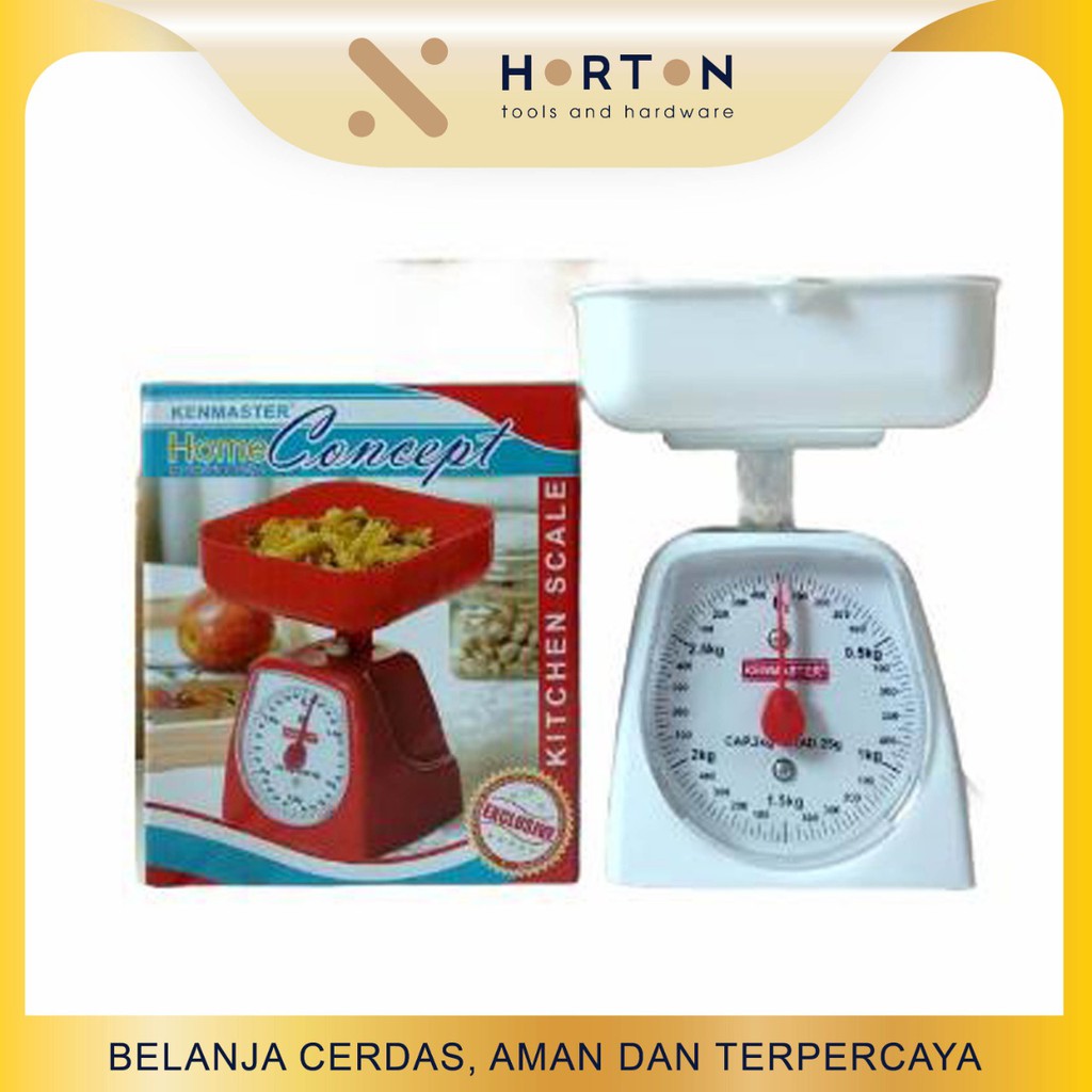 Jual KENMASTER Timbangan Kue 5 kg / Timbangan Dapur Analog Manual Scale ...