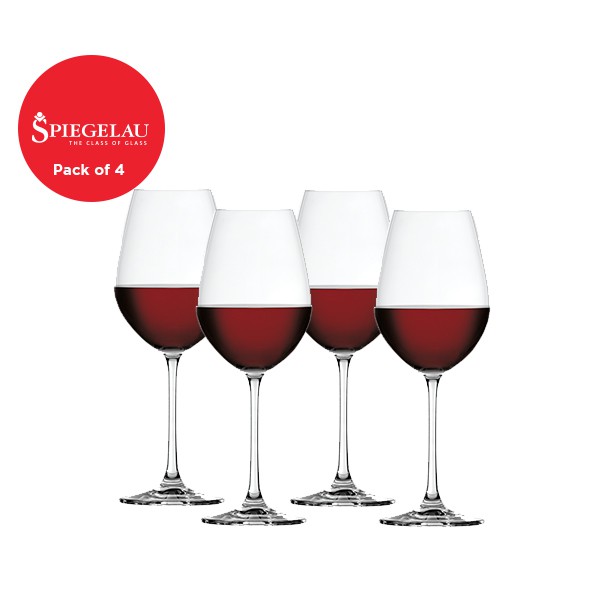 Jual Spiegelau Salute Red Wine Glass Set/4 | Shopee Indonesia