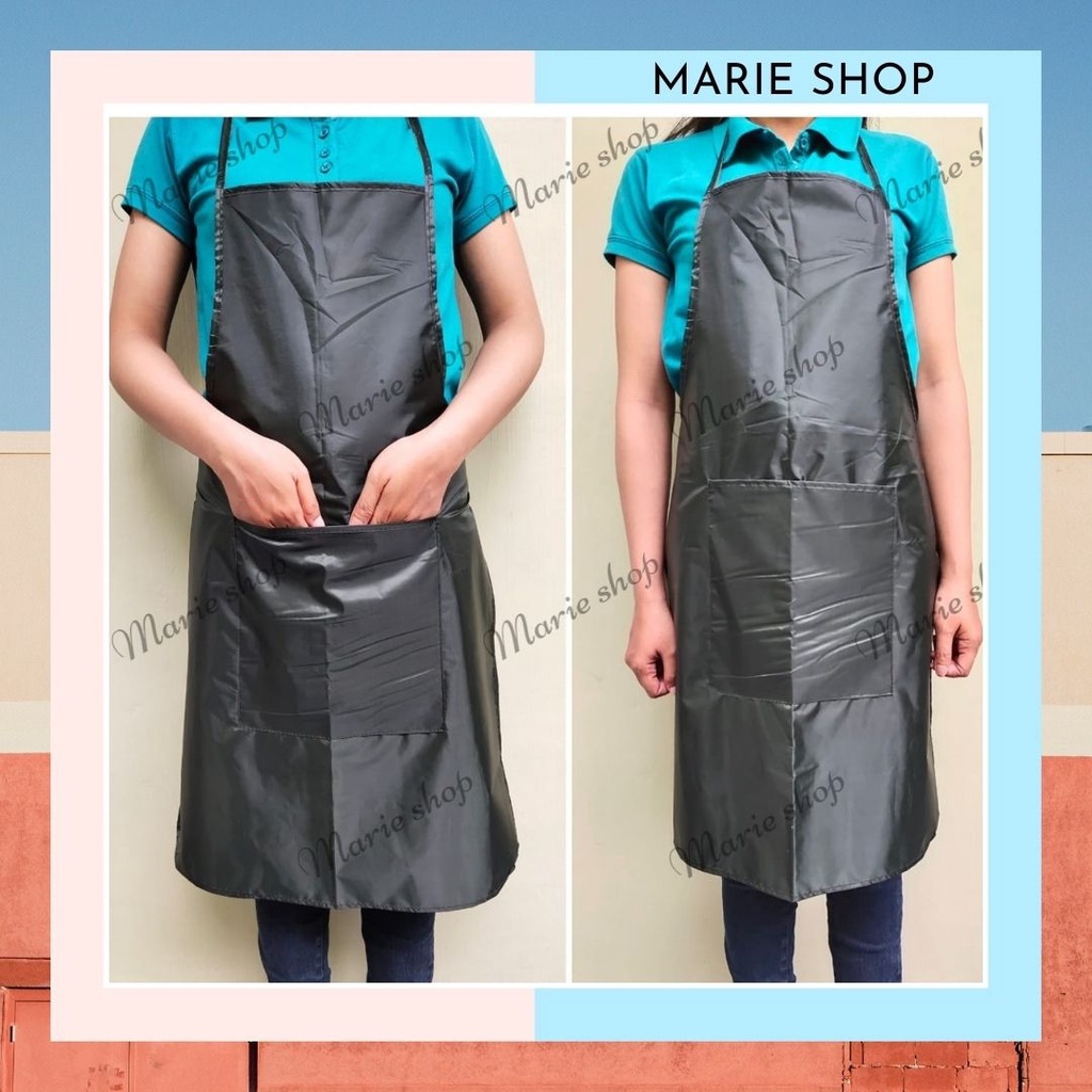 Jual CELEMEK ANTI AIR/CELEMEK DAPUR/APRON MEMASAK WATERPROOF/CELEMEK ...