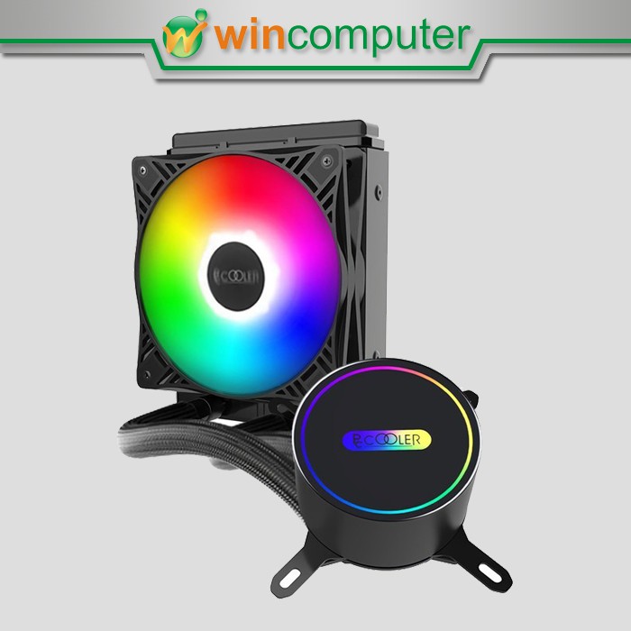 Jual PCCooler CL-120 Water Cooling 120mm Radiator Anti-Leak PC Cooler ...