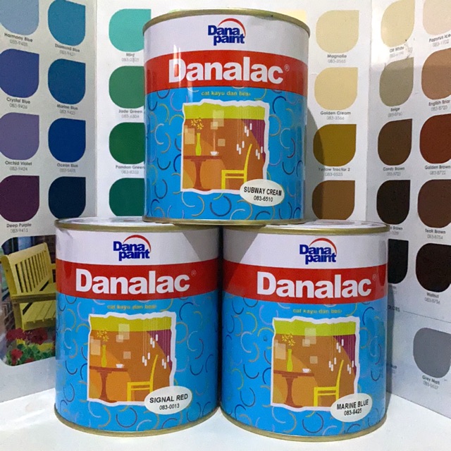 Jual Danalac Danapaint Cat Kayu Besi | Shopee Indonesia