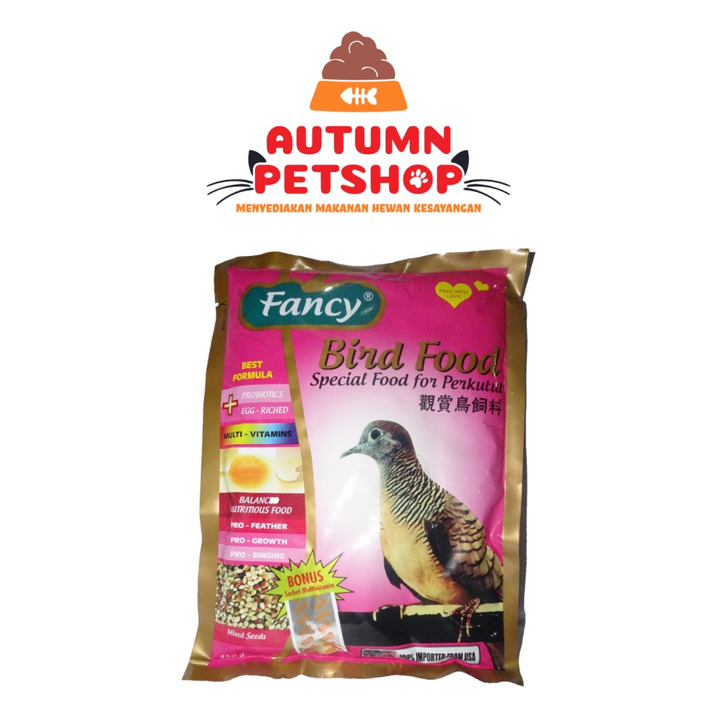 Jual Pakan Burung Fancy Perkutut Bird Food Kemasan Fres pack | Shopee ...