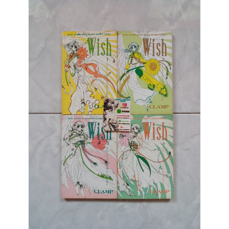 Jual Komik: Wish - Clamp (4 buku) | Shopee Indonesia