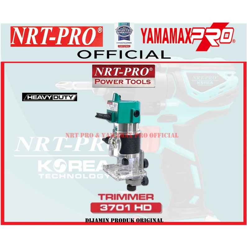 Jual NRT PRO 3701 HD MESIN ROUTER PROFIL KAYU WOOD TRIMMER " Original ...