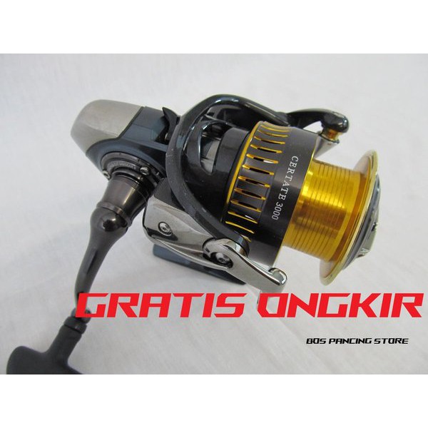 Jual Alat Pancingan Rell Rel Pancing Reel Daiwa CERTATE 16 3000 10 1bb ...