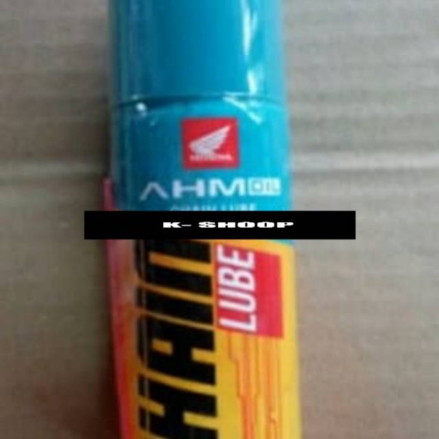 Jual Chain Lube (Pelas Rantai) AHM asli 70 ML | Shopee Indonesia