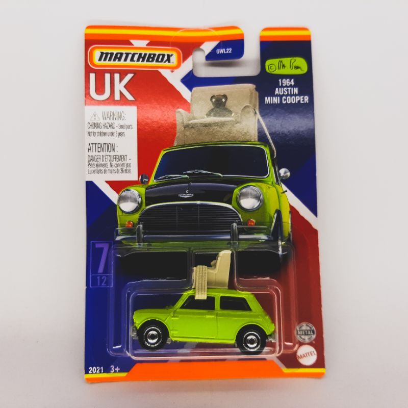 Jual MATCHBOX UK MINI COOPER - MR BEAN | Shopee Indonesia