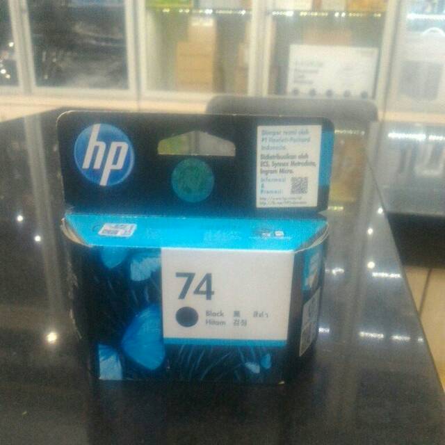 Jual HP 74 Black Original Ink Cartridge | Shopee Indonesia