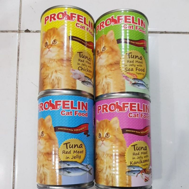 Jual PROFELIN CAT WETFOOD (MAKANAN BASAH UNTUK KUCING)UKURAN 400GR ...