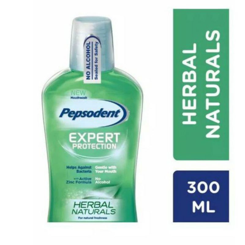 Jual Pepsodent Mouthwash Expert Protection 300ml all variant | Shopee ...
