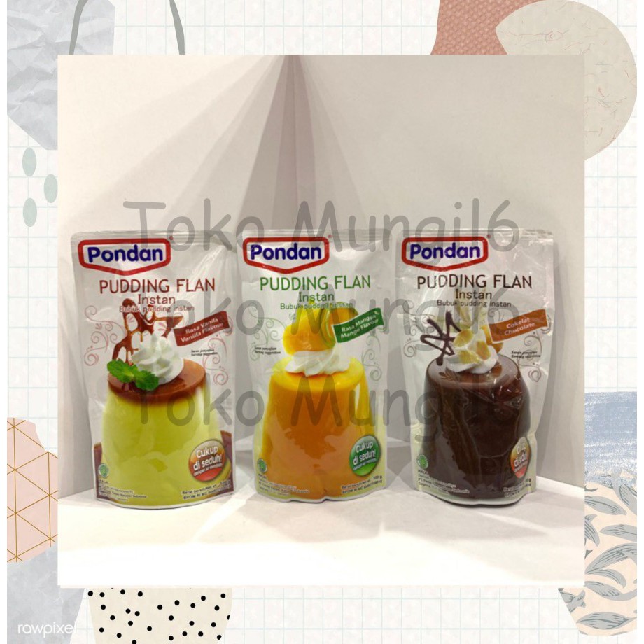 Jual PONDAN PUDDING FLAN ANEKA RASA | Shopee Indonesia