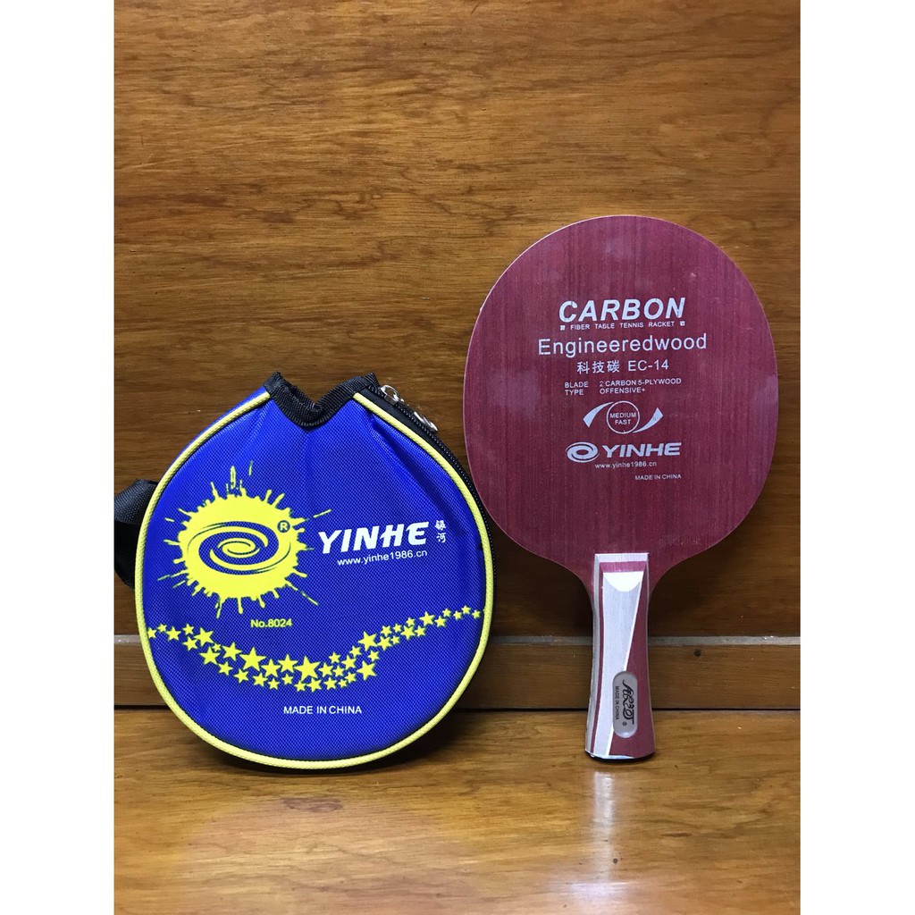 Jual Kayu Bet Bat Tenis Meja Pingpong Carbon YINHE EC-14FL FREE COVER ORIGINAL | Shopee Indonesia