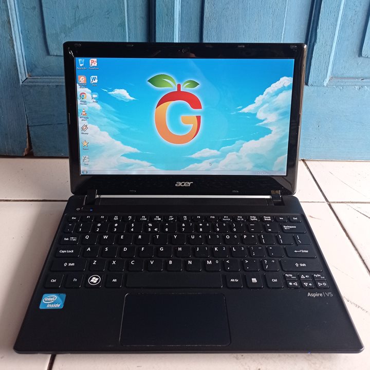 Jual Acer V5-131 Hitam 12 inch RAM 4GB 2GB HDD 500GB Windows 7 Notebook Second | Shopee Indonesia