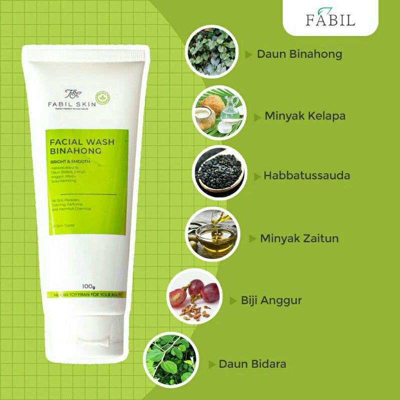 Jual SABUN WAJAH FABIL BINAHONG / SABUN WAJAH UNTUK BEKAS JERAWAT ...