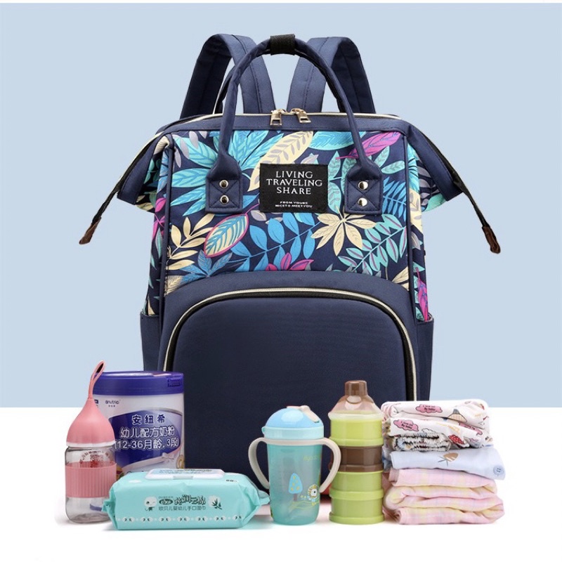 Jual TAS BAYI 6007 - Tas Bayi LTS DAUN Tas Bayi Multifungsi ...