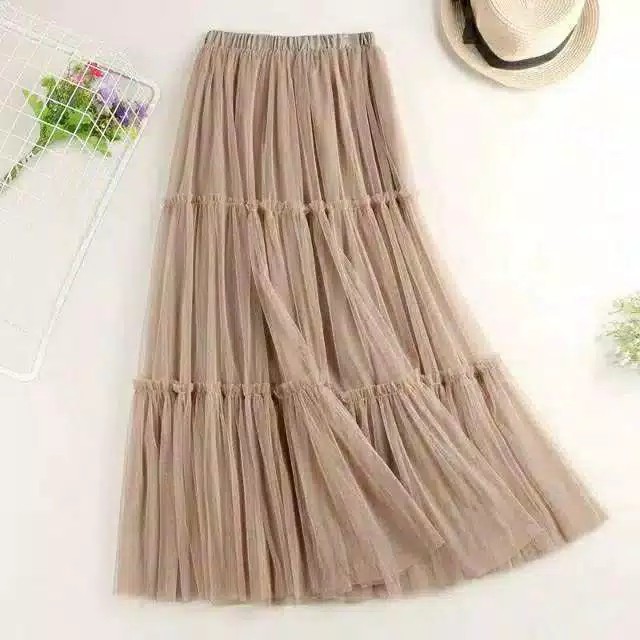 Jual ROK TUTU PANJANG RAMPEL | Shopee Indonesia
