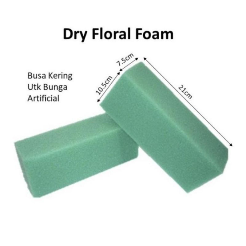 Jual Busa bunga / Oasis kering dan Oasis Basah / floral foam | Shopee ...