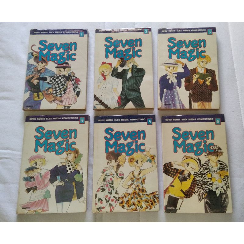 Jual KOMIK JADUL SEVEN MAGIC FLOWER KOLEKSI PRIBADI SERI 1-6 (FULLSET ...