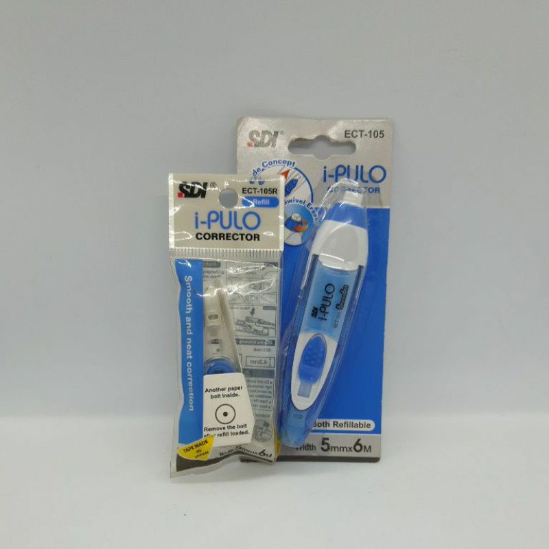 Jual correction tape sdi i pulo / tip x roll / tarik kertas | Shopee Indonesia