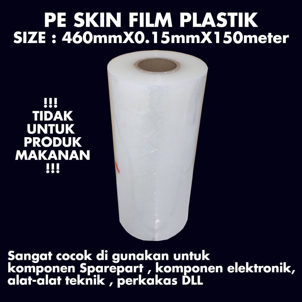 Jual Skin Film plastik 460mm x 0.15mm x 150meter | Shopee Indonesia