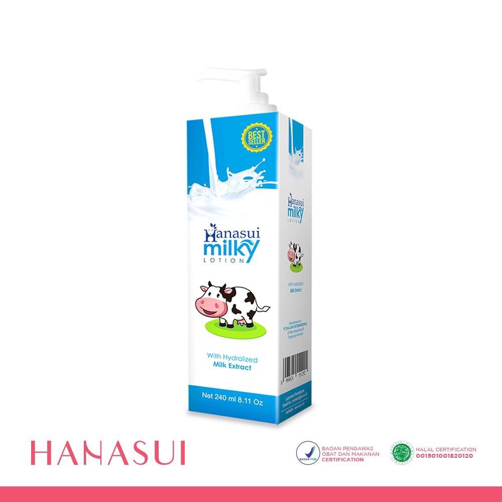 Jual HANASUI- Hand Body Lotion Milky 200ml | Shopee Indonesia