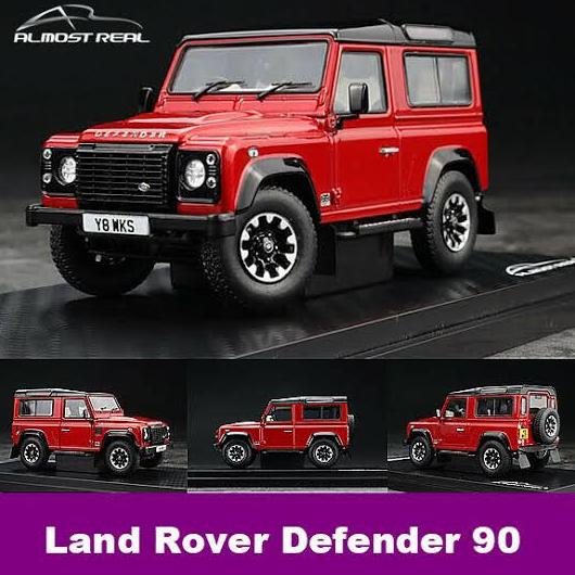 Jual 1/43 Almost Real Land Rover Defender Works V8 70Th Edition Red ...