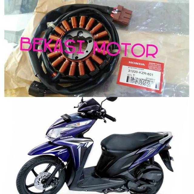 Jual 31220-KZR-601 stator comp sensor CKP spul honda vario 125 old lama original | Shopee Indonesia