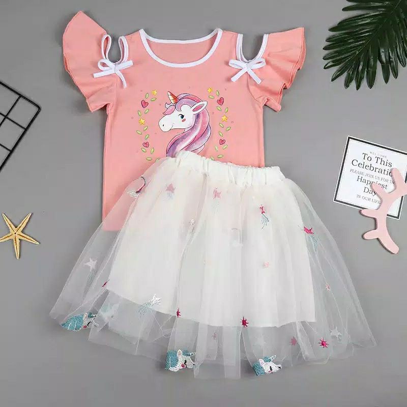 Jual setelan rok tutu anak | Shopee Indonesia