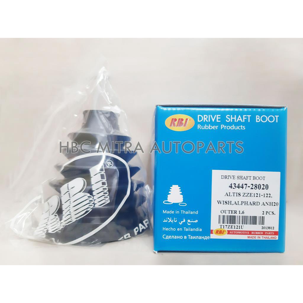 Jual Karet Boot As Roda Luar Altis Alphard Wish Camry Hybrid 43447 ...